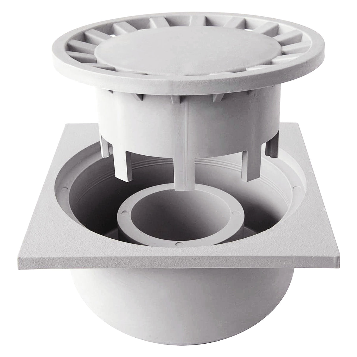 Sumidero sifonico vertical desagüe patio y terraza exterior PVC con re ...