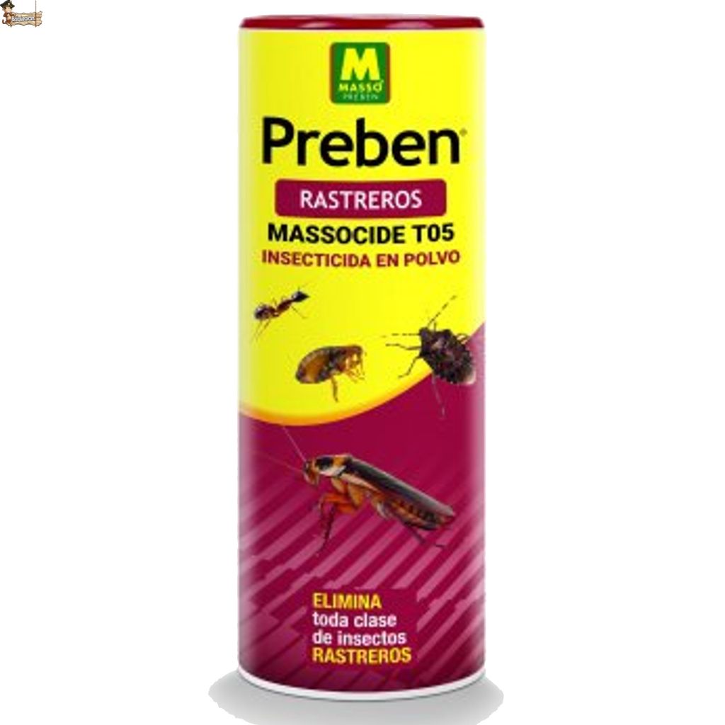 Insecticida granulado en polvo insectos rastreros. Masso Preben Massoc ...