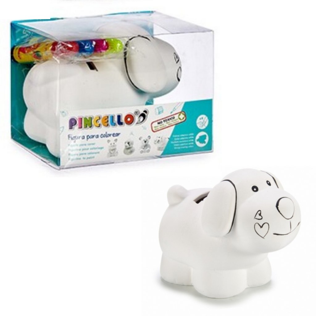 Kit set manualidades infantil para niños, niñas y adultos. Hucha cerám ...